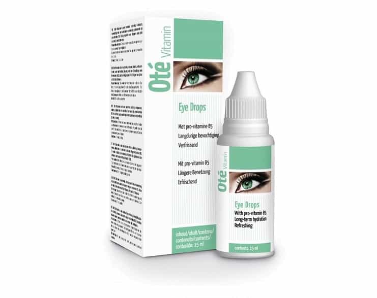 Oté Vitamin oogdruppels helpen bij droge ogen