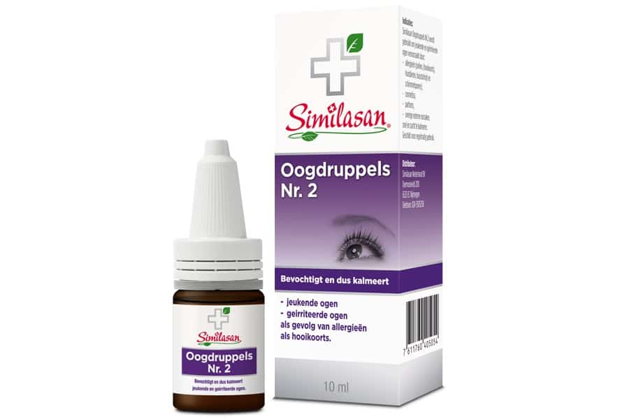 Similasan oogdruppels nr. 2 voor o.a. Hooikoorts klachten