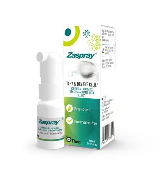 Zaspray | Allergie en droge ogen spray